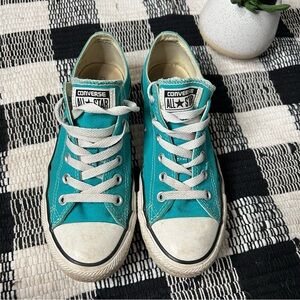 Converse | Shoes | Aqua Converse All Stars | Poshmark